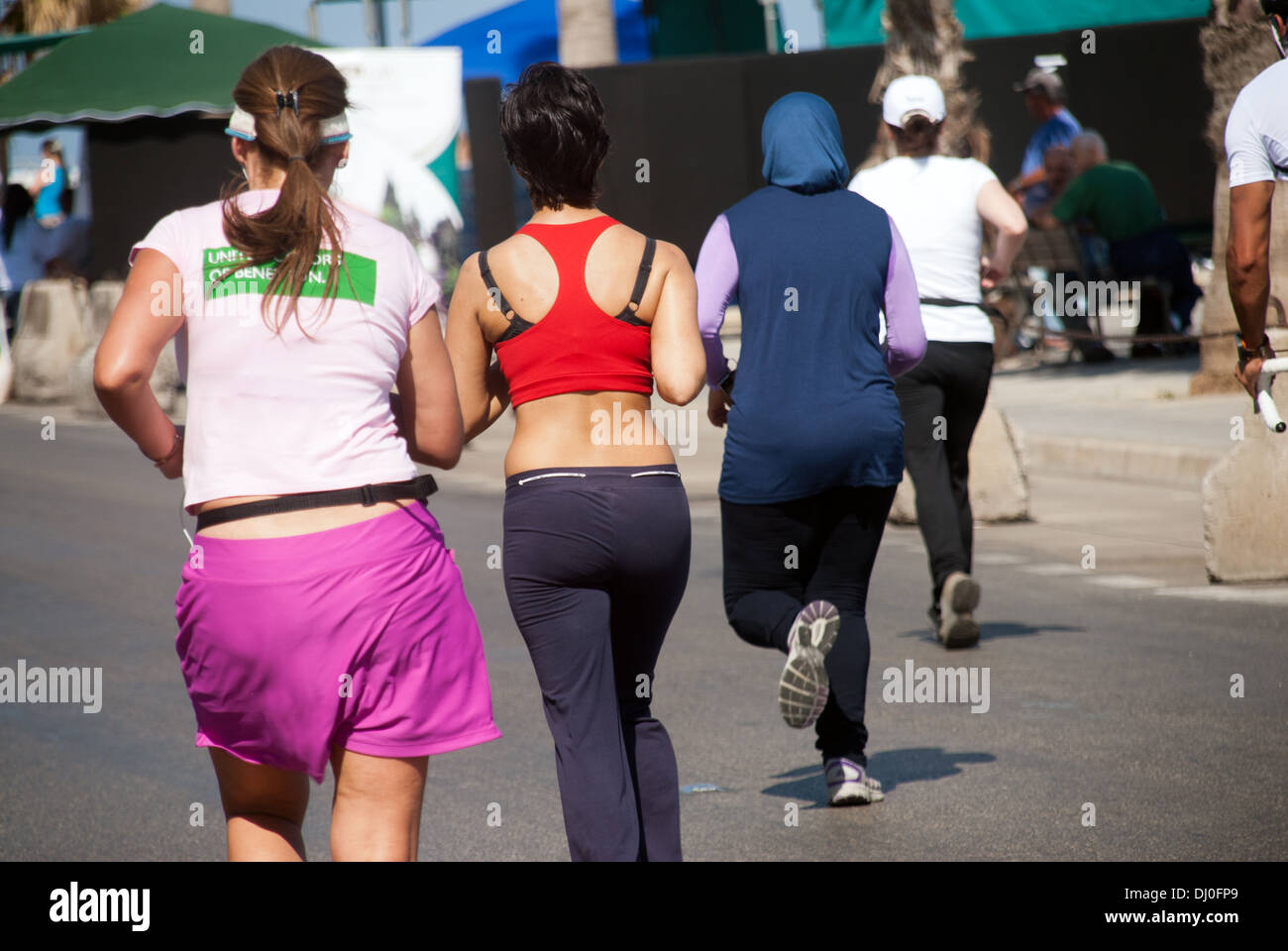 women marathon Beirut Lebanon Stock Photo - Alamy