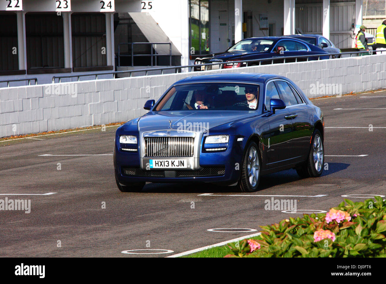 Rolls Royce motor cars on a track day at Goodwood Motor Racing Circuit ...