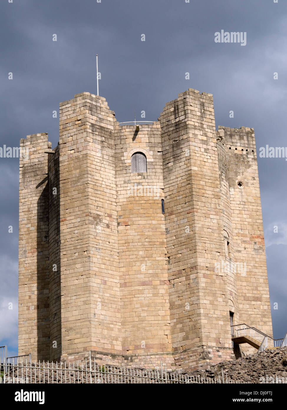 Conisbrough Castle, S Yorkshire,England Stock Photo - Alamy