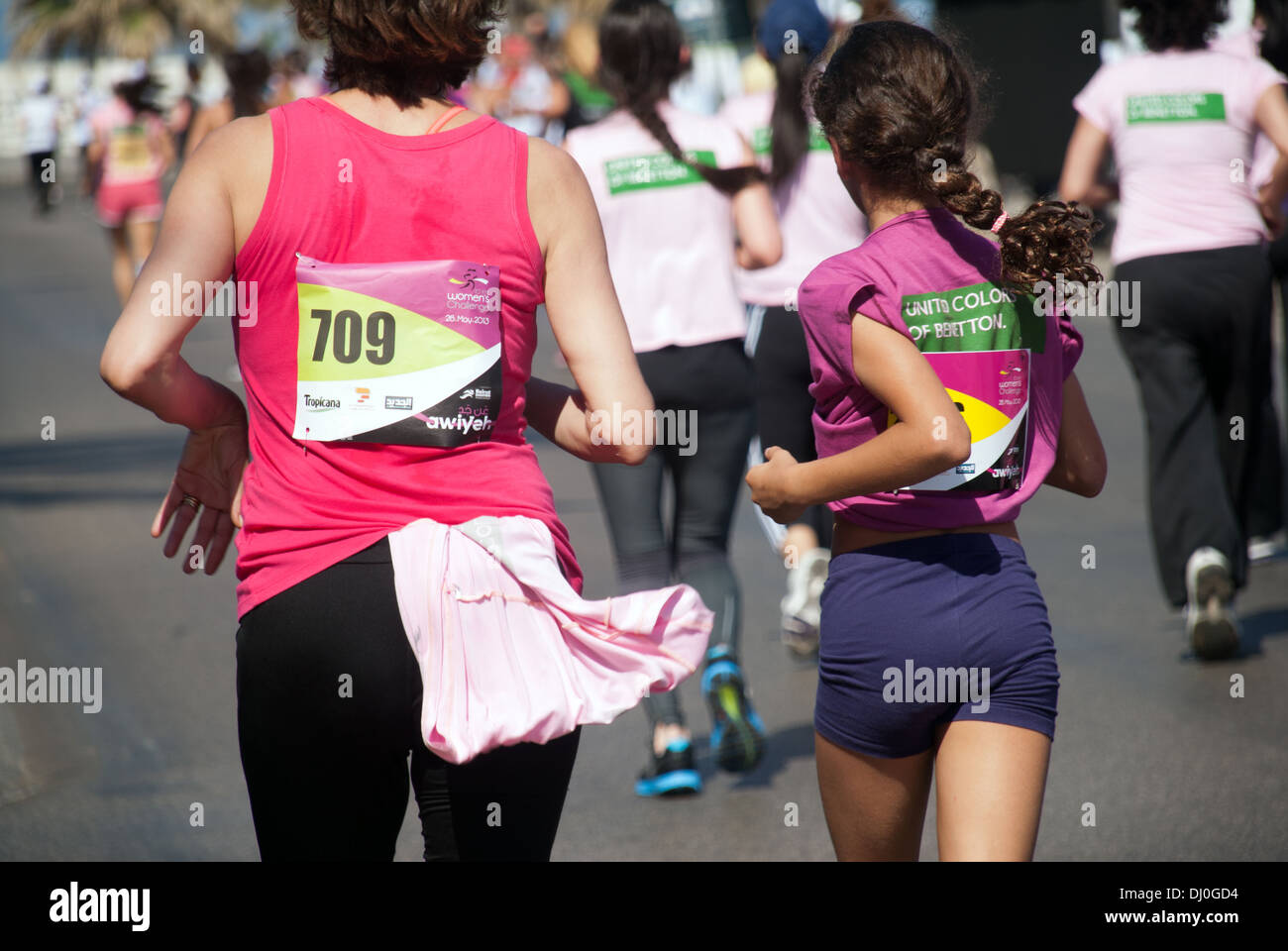 women marathon Beirut Lebanon Stock Photo - Alamy
