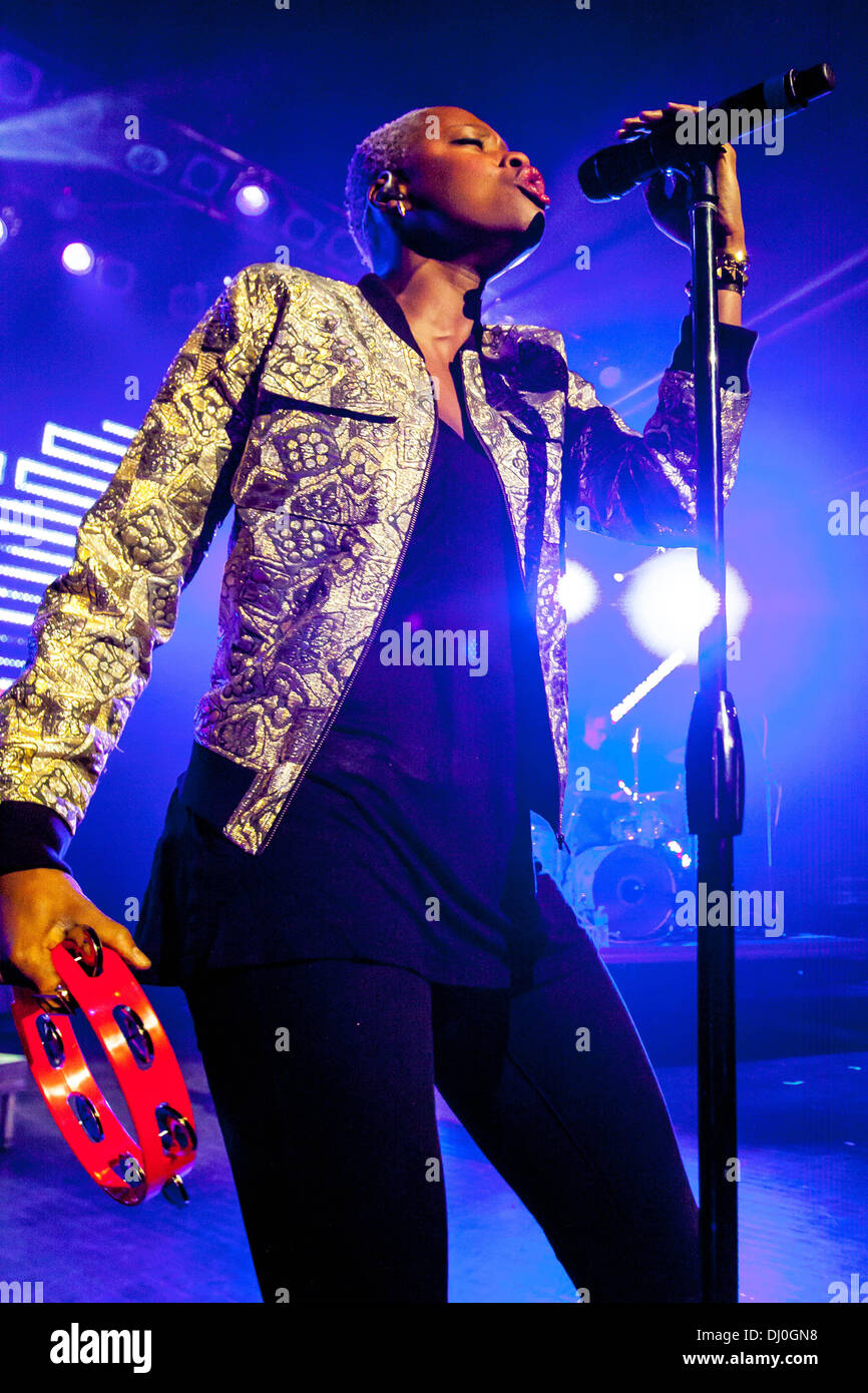 Detroit, Michigan, USA. 17th Nov, 2013. Singer NOELLE SCAGGS of Fitz ...
