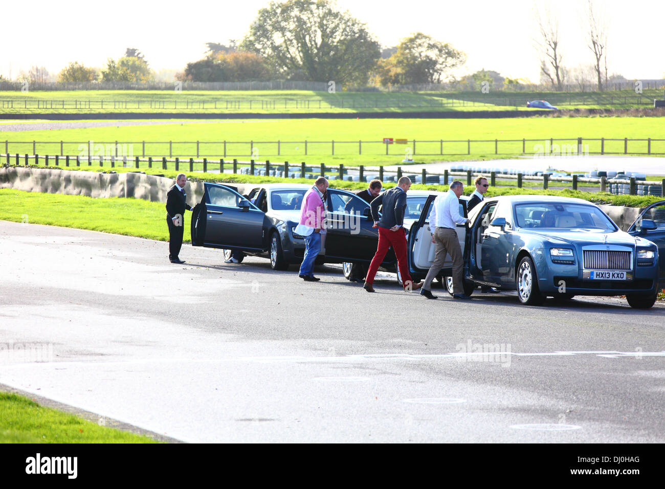 Rolls Royce motor cars on a track day at Goodwood Motor Racing Circuit ...