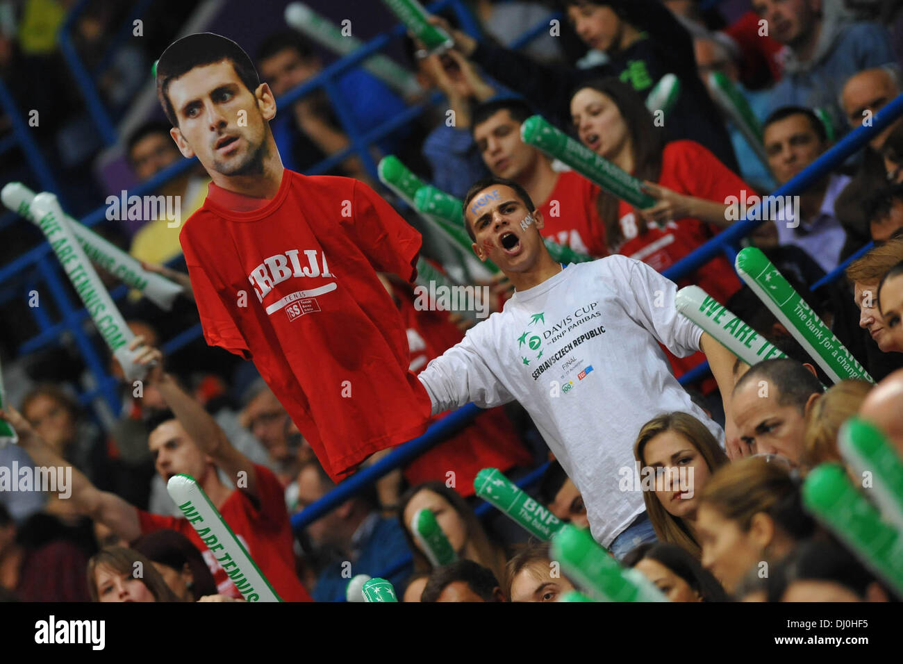 Serbian fans hi-res stock photography and images - Alamy