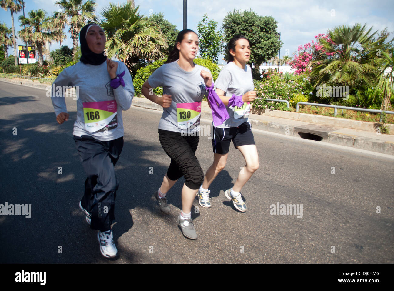 women marathon Beirut Lebanon Stock Photo - Alamy