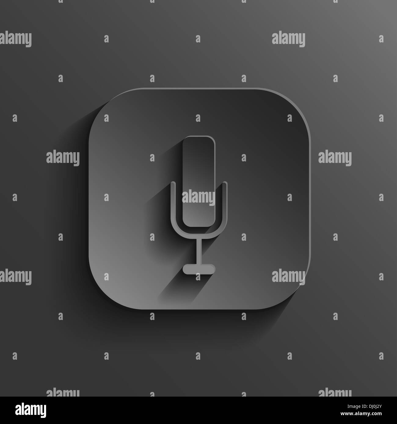 Old style microphone Black and White Stock Photos & Images - Alamy