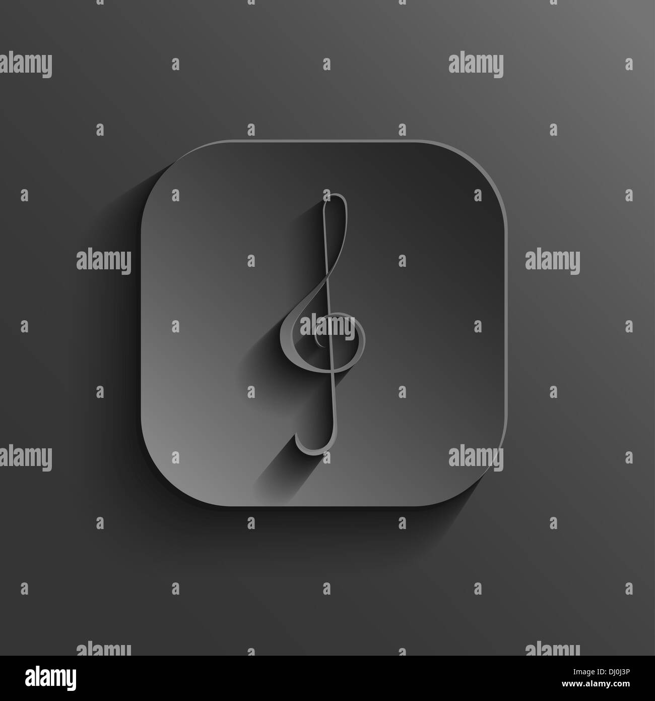 Musical note square Black and White Stock Photos & Images - Alamy