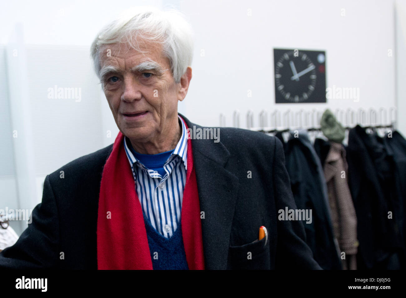 Berlin, Germany. 18th Nov, 2013. Hans-Christian Stroebele of the German ...