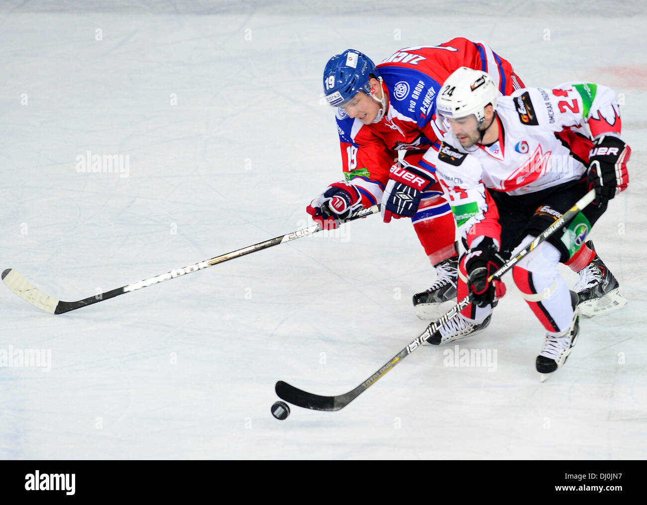 Prague, Czech Republic. 17th November 2013. Patrik Zackrisson (Lev ...