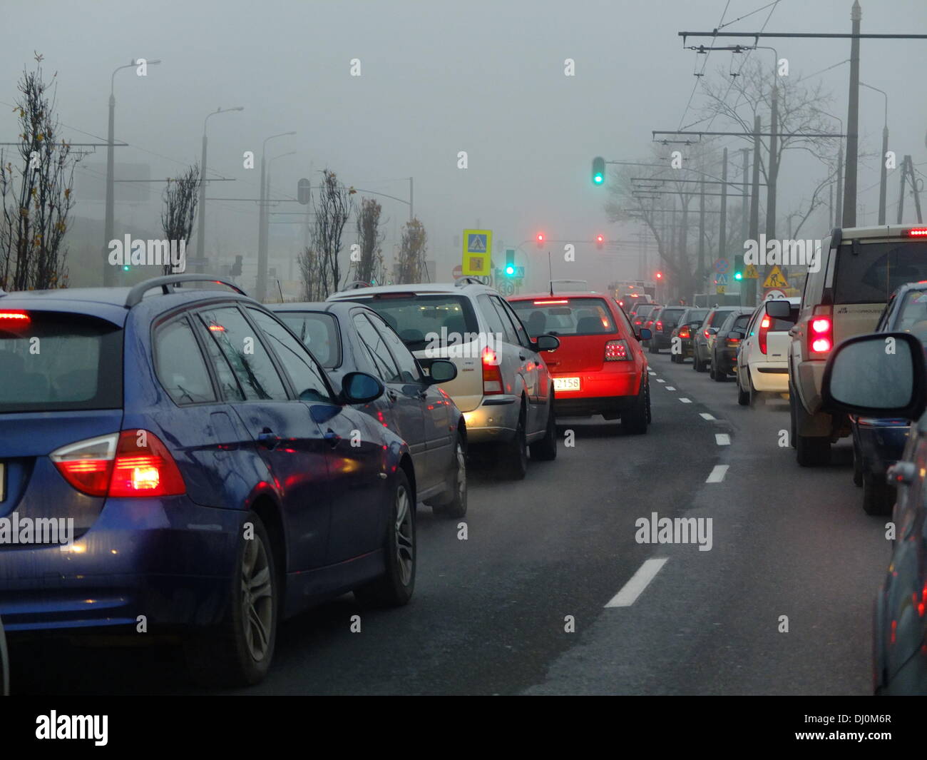 Zator drogowy hi-res stock photography and images - Alamy