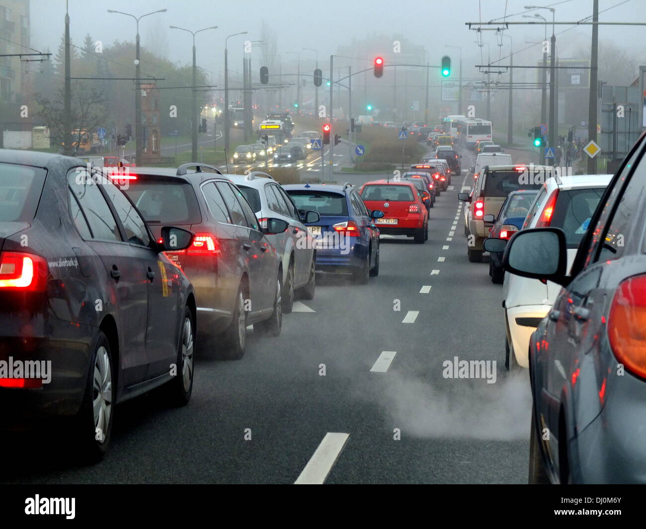 Zator drogowy hi-res stock photography and images - Alamy