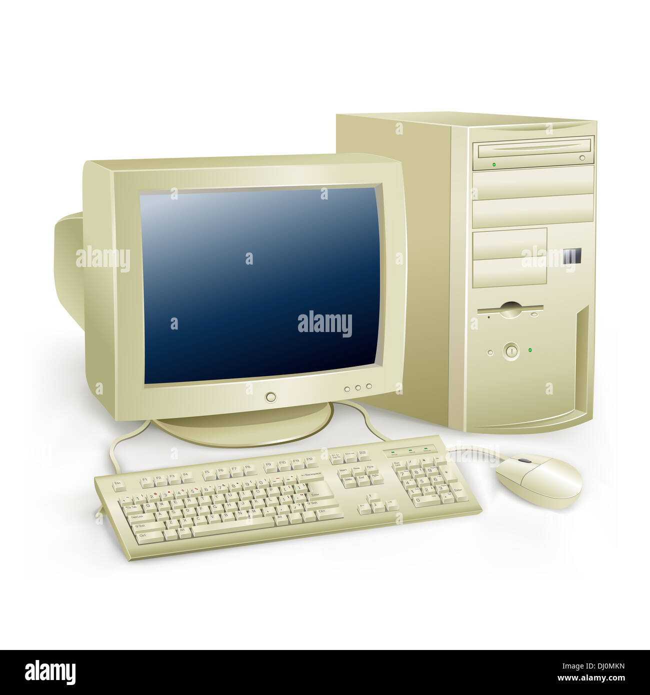 Retro computer hi-res stock photography and images - Alamy