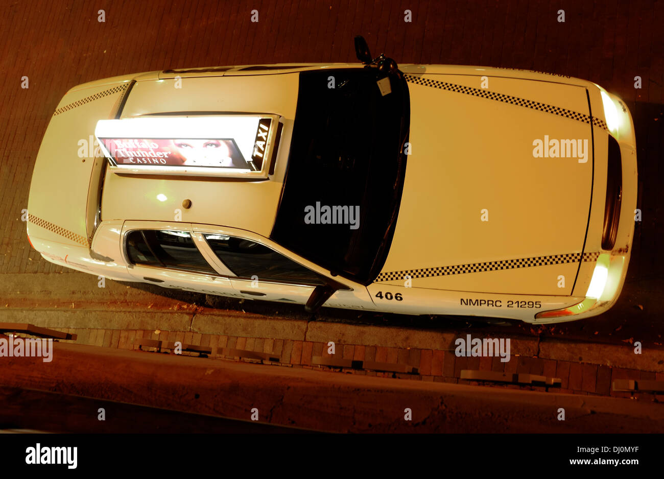 Crown Victoria Taxi Side View