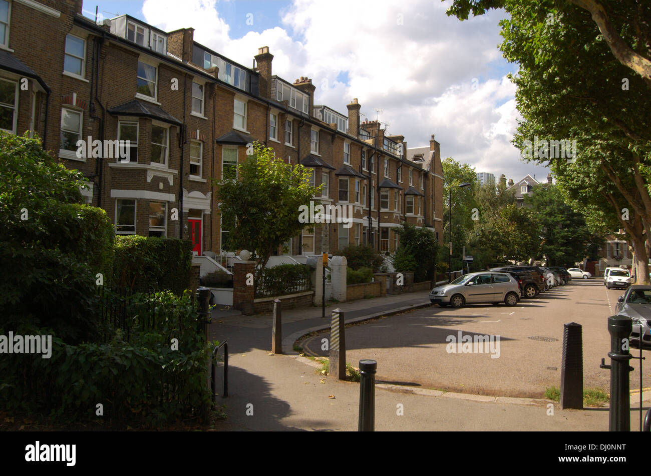 Cul de sac near Primrose Hill in London, England Stock Photo - Alamy