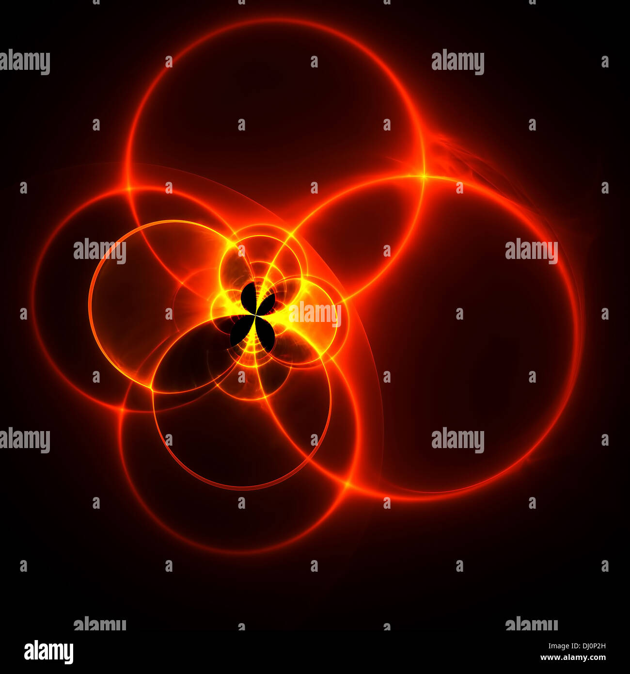 Design of intersecting circles hi-res stock photography and images - Alamy