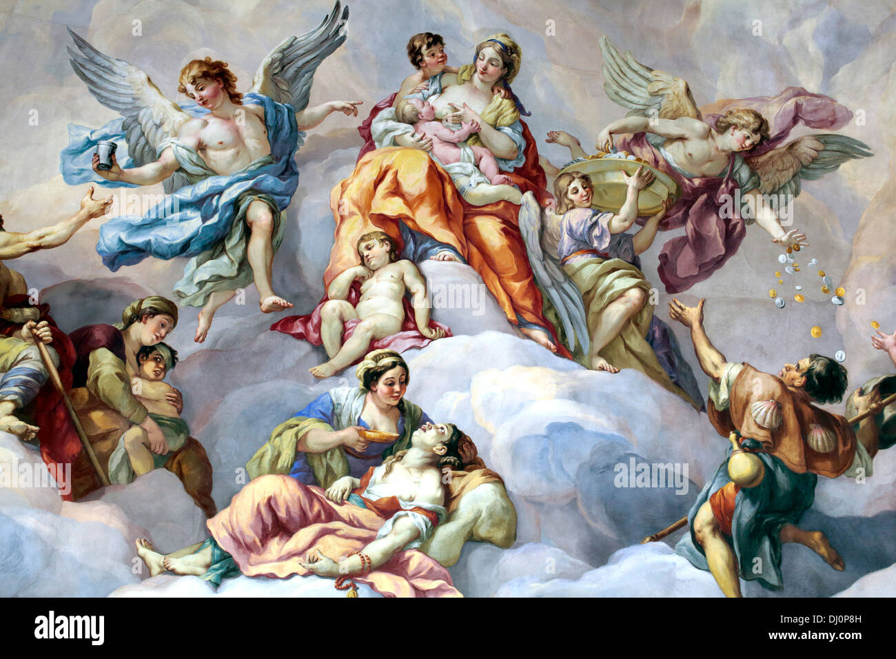 Baroque mural hi-res stock photography and images - Alamy