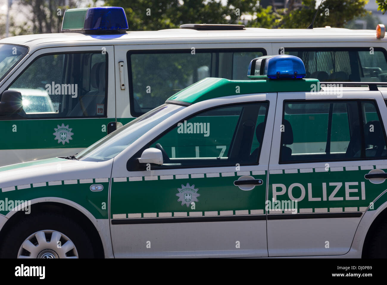 German police cars hi-res stock photography and images - Alamy