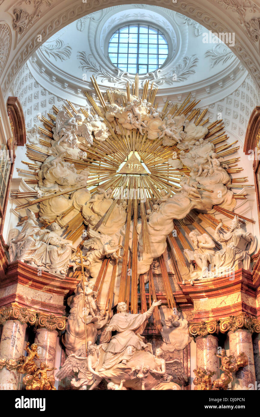 Karlskirche vienna interior hi-res stock photography and images - Alamy