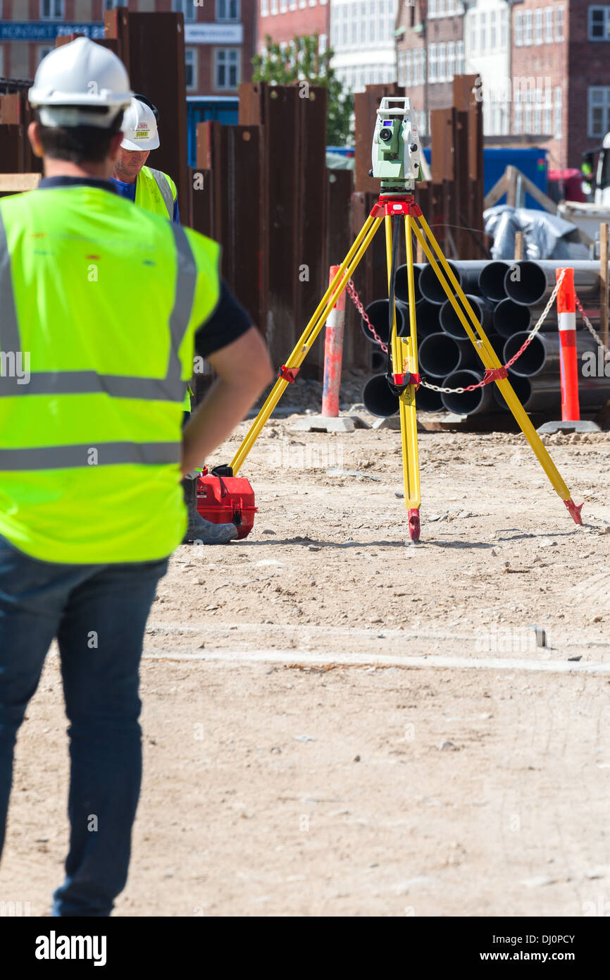 Construction site Copenhagen Denmark Stock Photo - Alamy