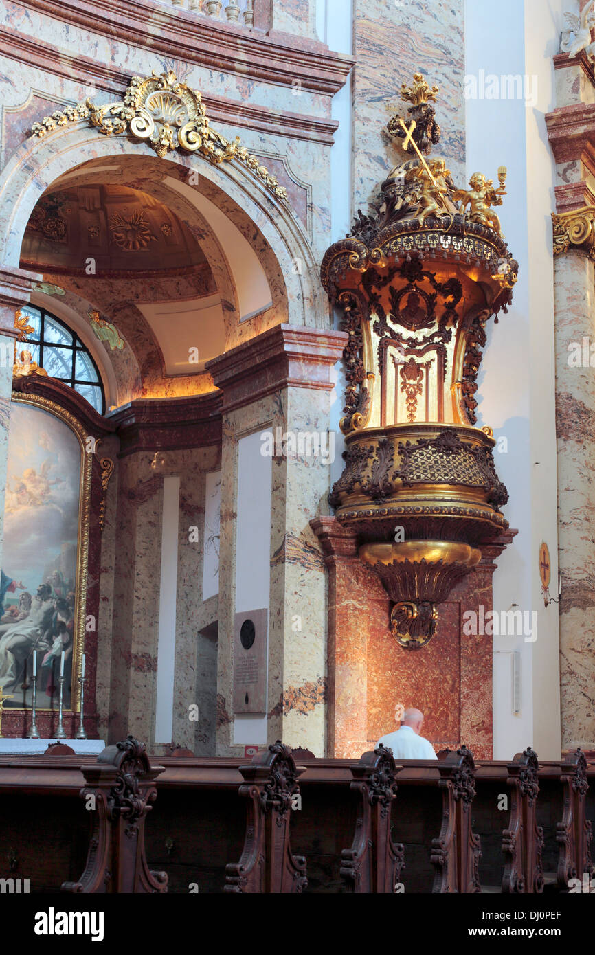Karlskirche vienna interior hi-res stock photography and images - Alamy