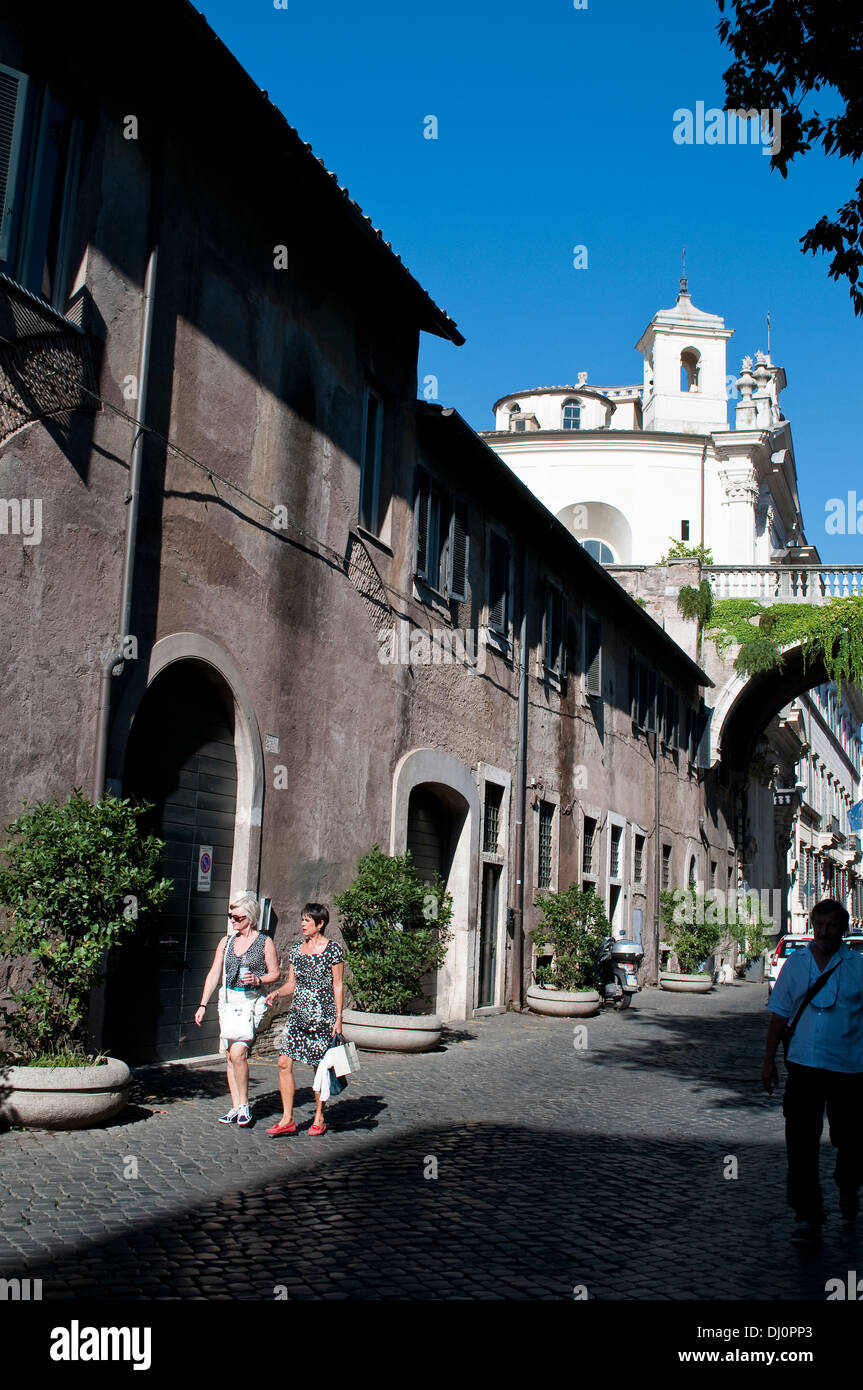 Via giulia street hi-res stock photography and images - Alamy