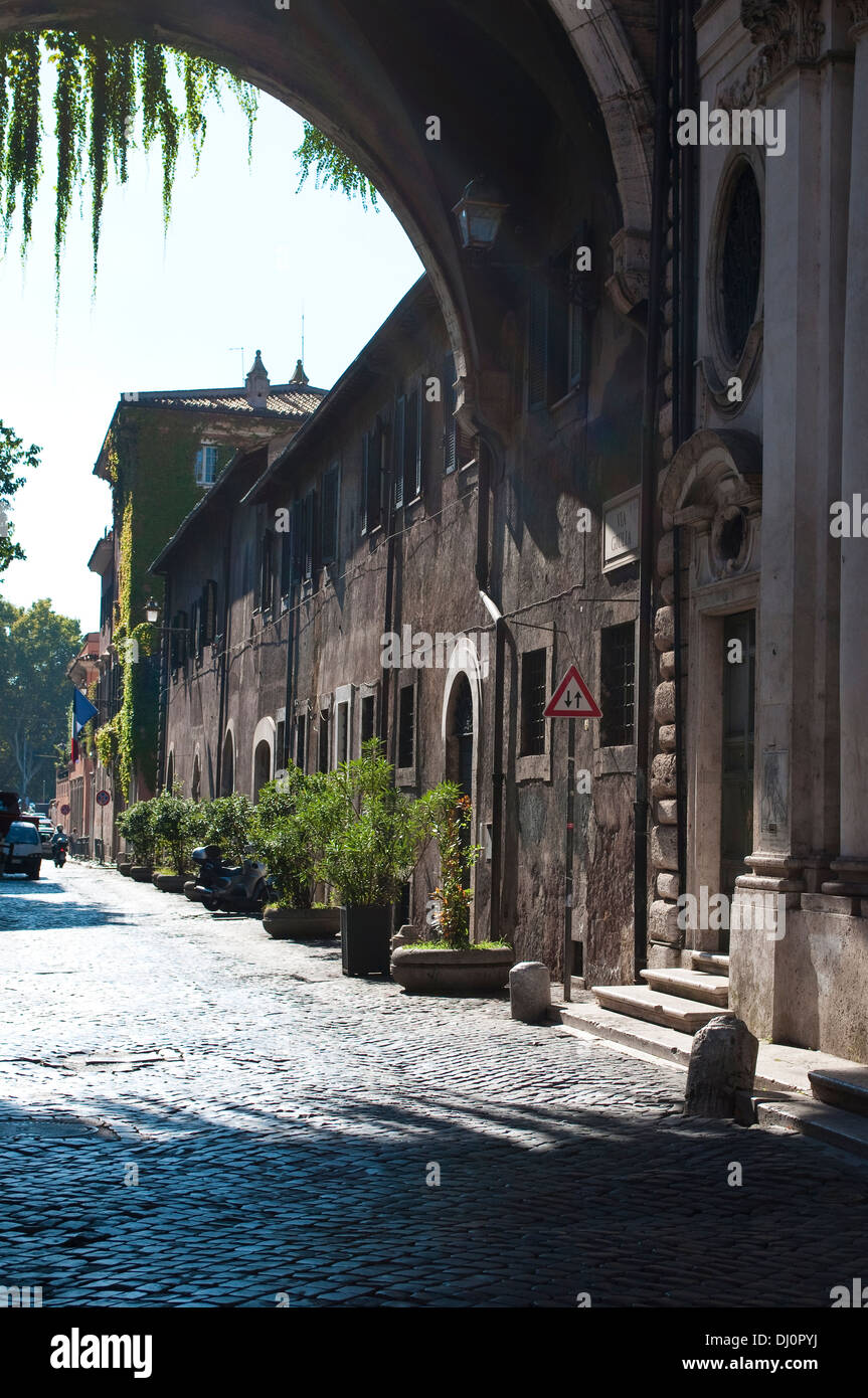 Via giulia street hi-res stock photography and images - Alamy