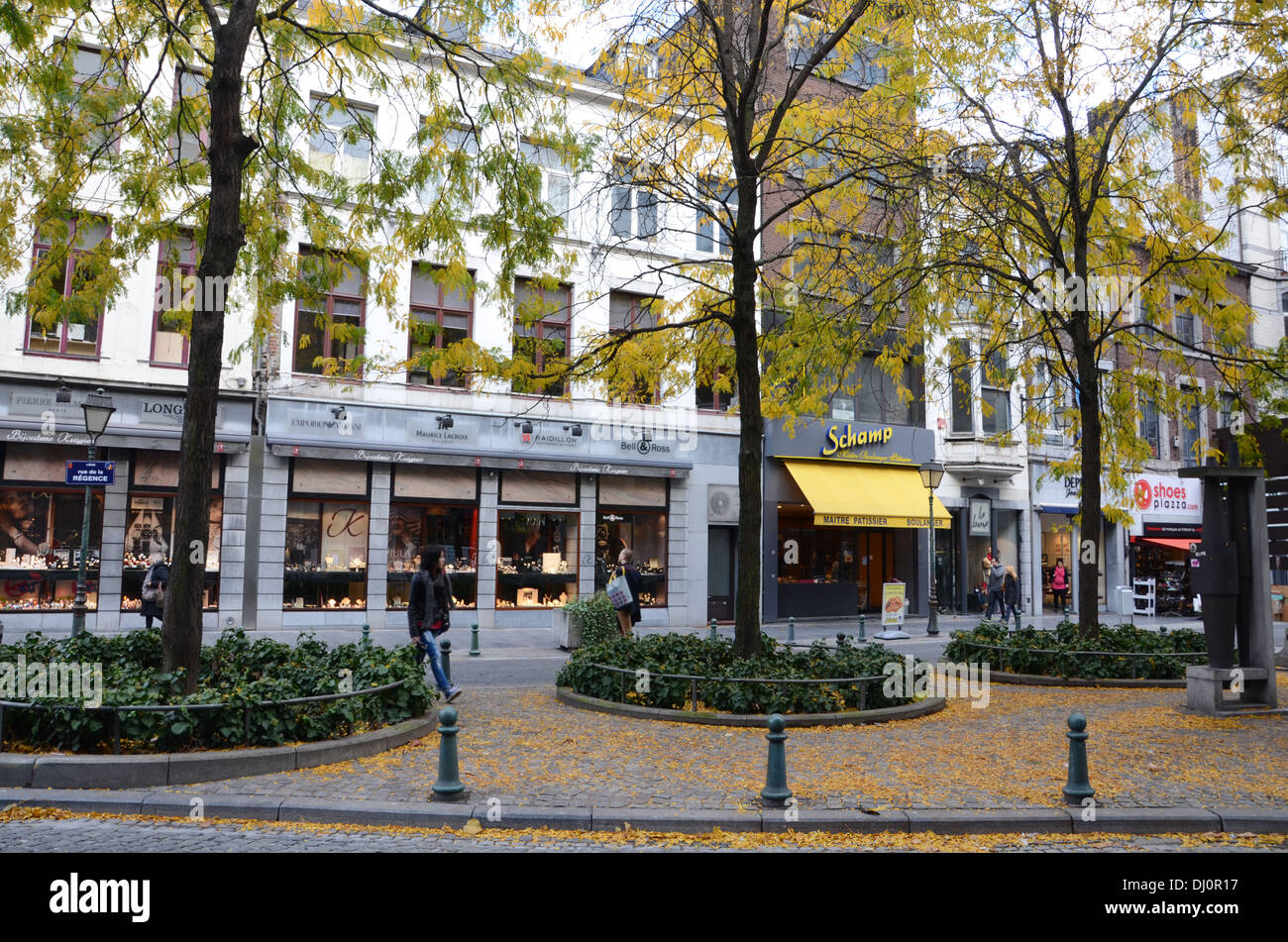 Shopping precinct liege square hi-res stock photography and images - Alamy