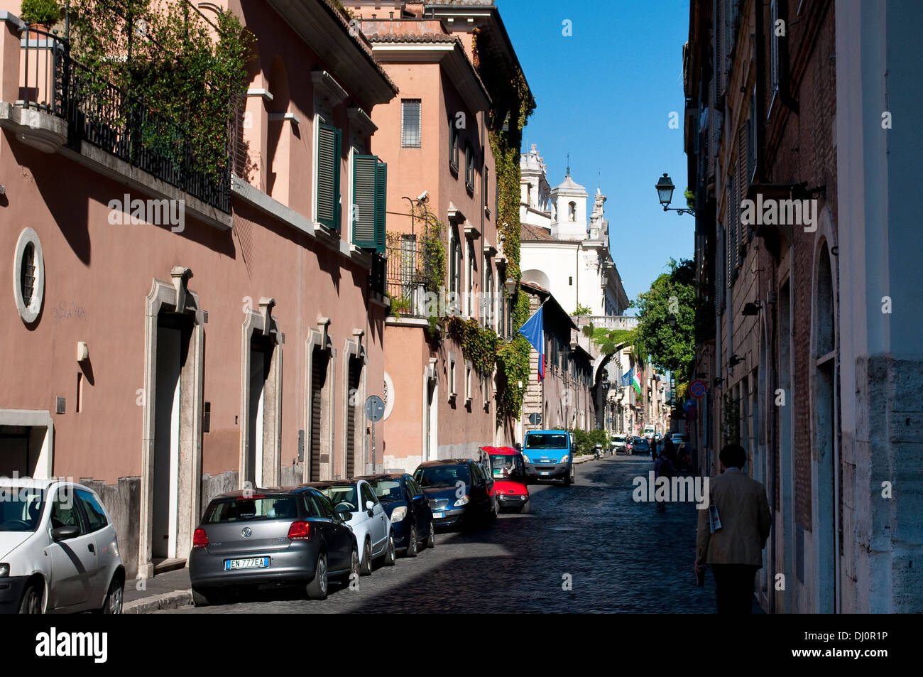 Via giulia street hi-res stock photography and images - Alamy