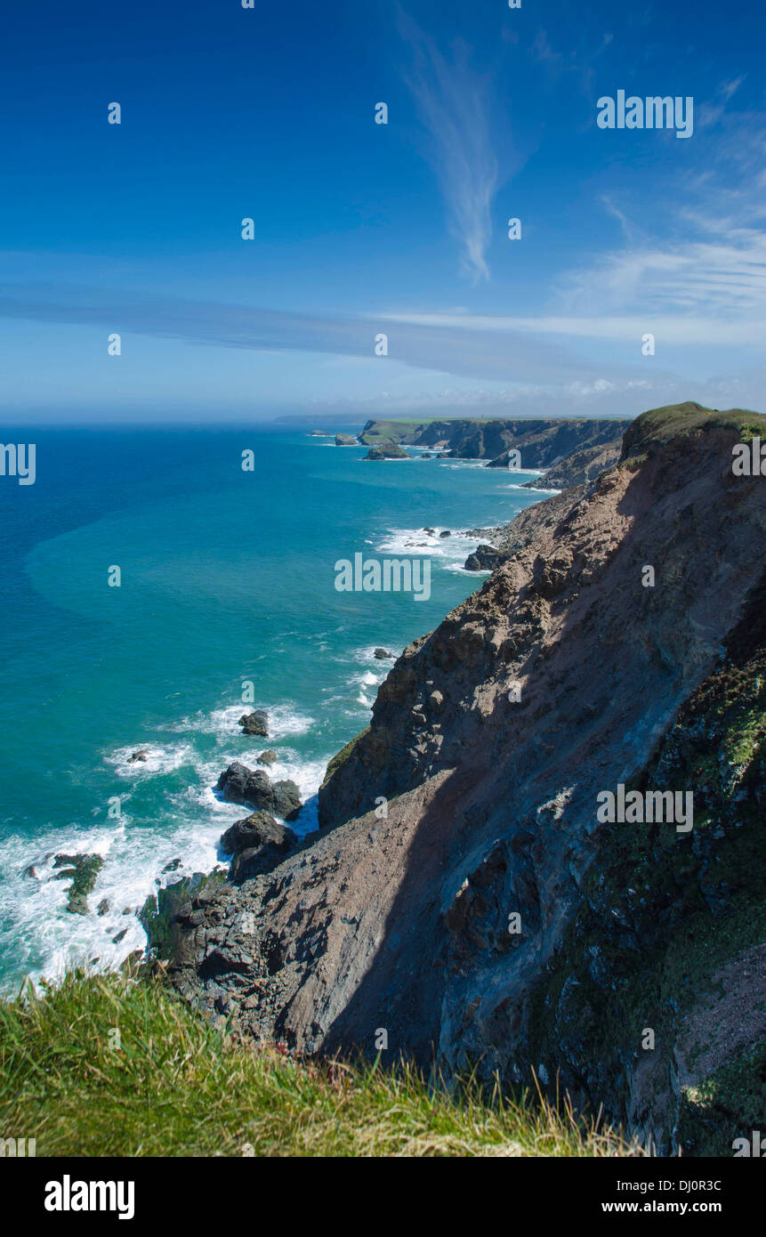 North cliffs south west Cornwall England UK Stock Photo - Alamy