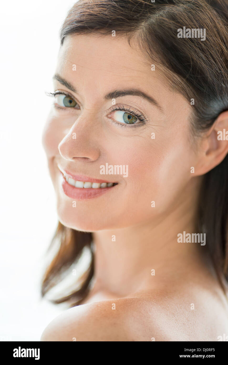 Natural woman 40s hi-res stock photography and images - Alamy