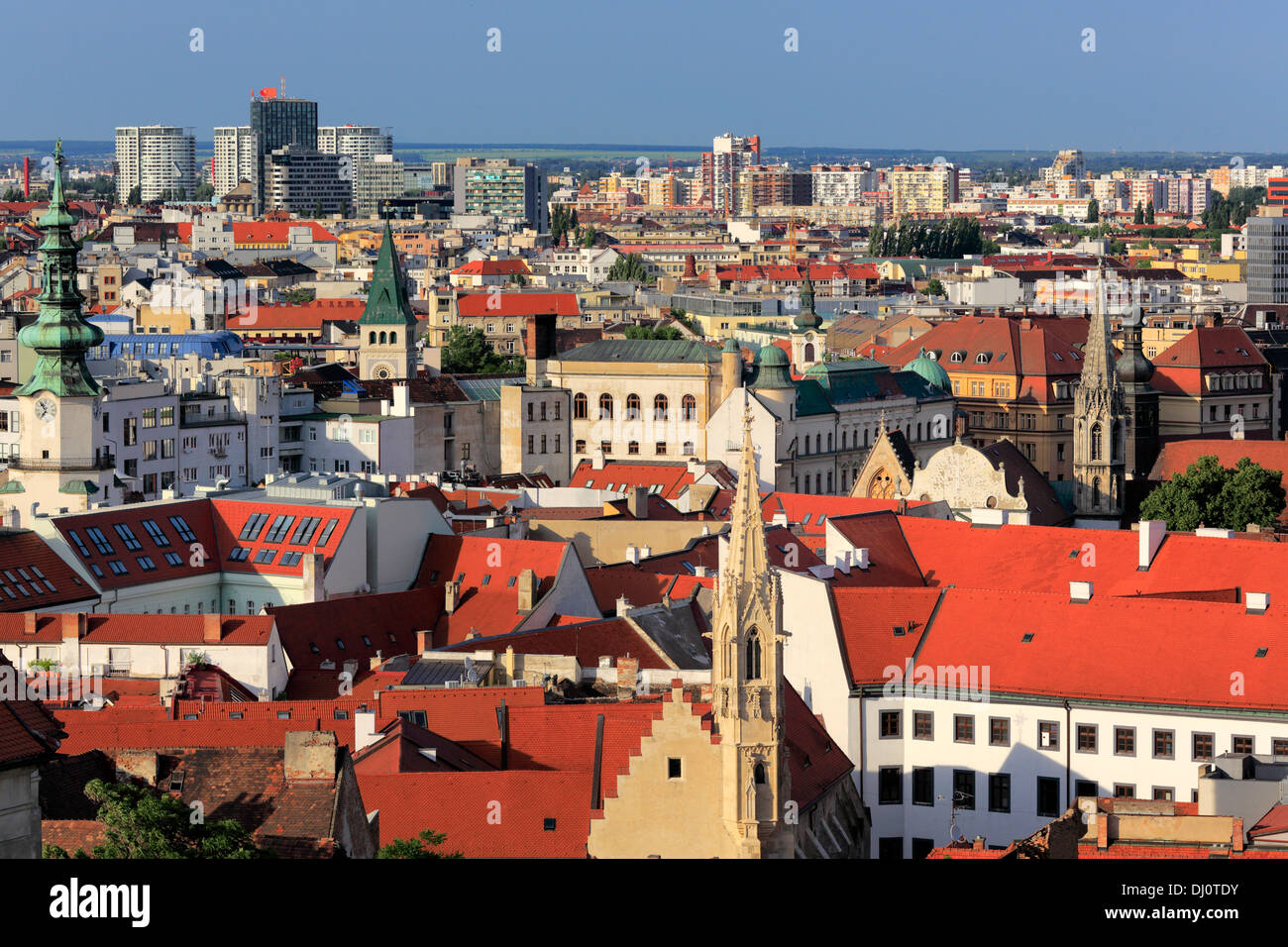 City skyline cityscape roof hi-res stock photography and images - Alamy