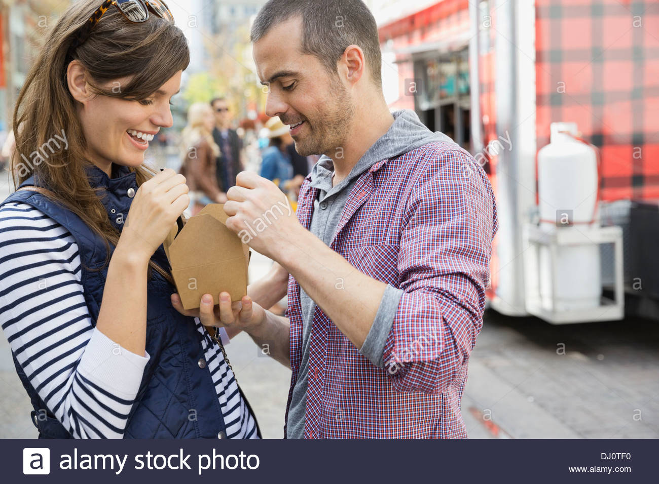 Sharing meal hi-res stock photography and images - Alamy