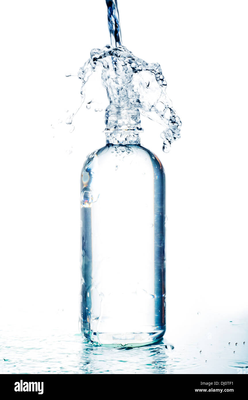 Closeup water pouring bottle on hi-res stock photography and images - Alamy