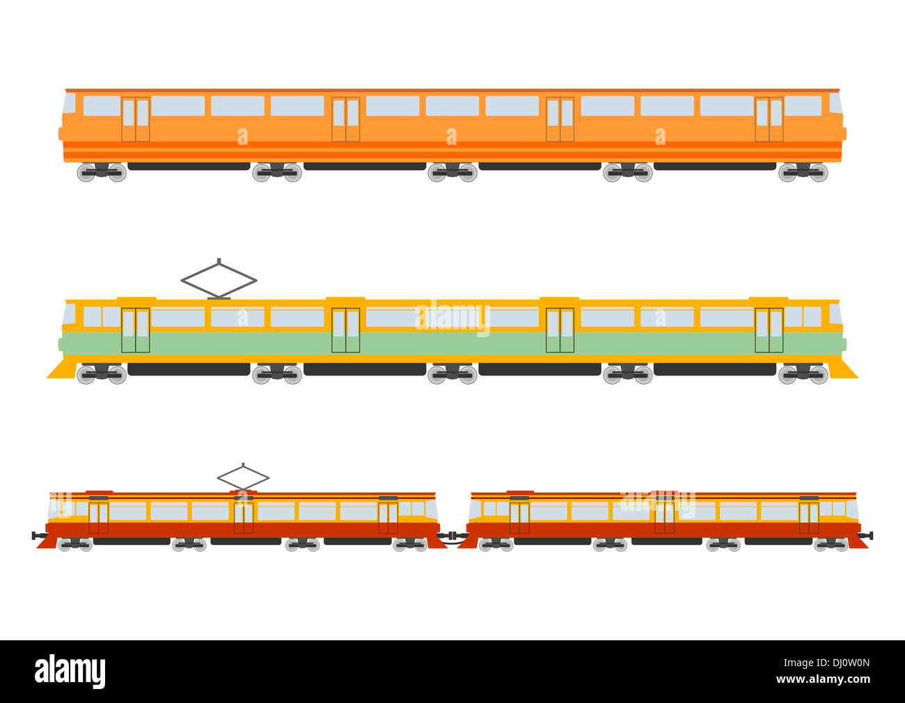 Cartoon train hi-res stock photography and images - Alamy