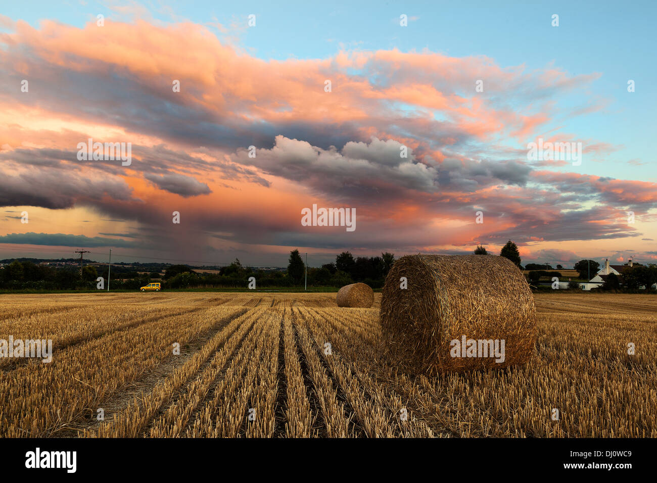 Bale of hey hi-res stock photography and images - Alamy