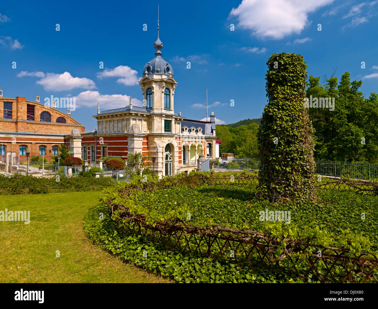 Rotkäppchen sparkling wine cellar, Freyburg/Unstrut, Saxony-Anhalt ...