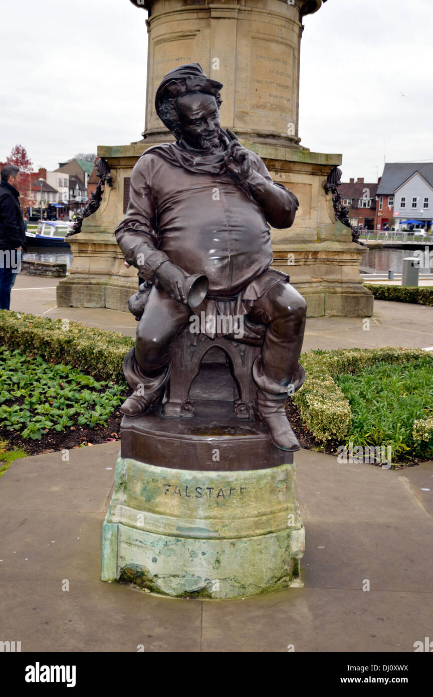 The Shakespeare memorial at Stratford upon Avon Stock Photo - Alamy
