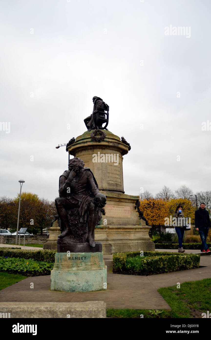 The Shakespeare Memorial at Stratford upon Avon Stock Photo - Alamy