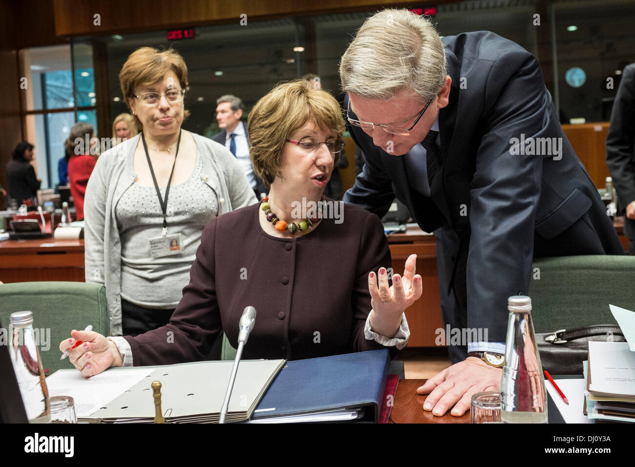 Brussels, Bxl, Belgium. 18th Nov, 2013. European Union High ...