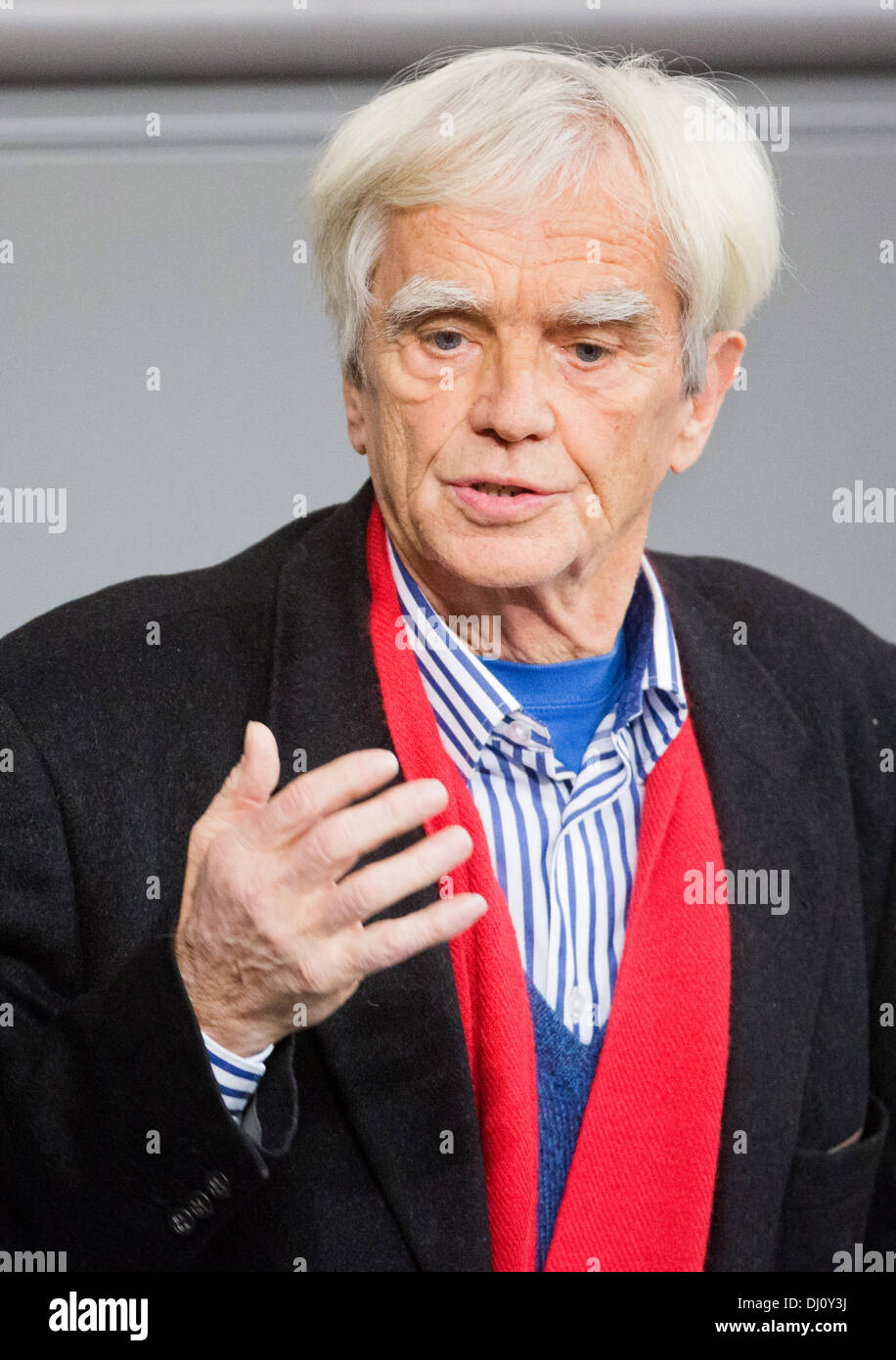 Berlin, Germany. 18th Nov, 2013. Bundestag deputy Hans-Christian ...