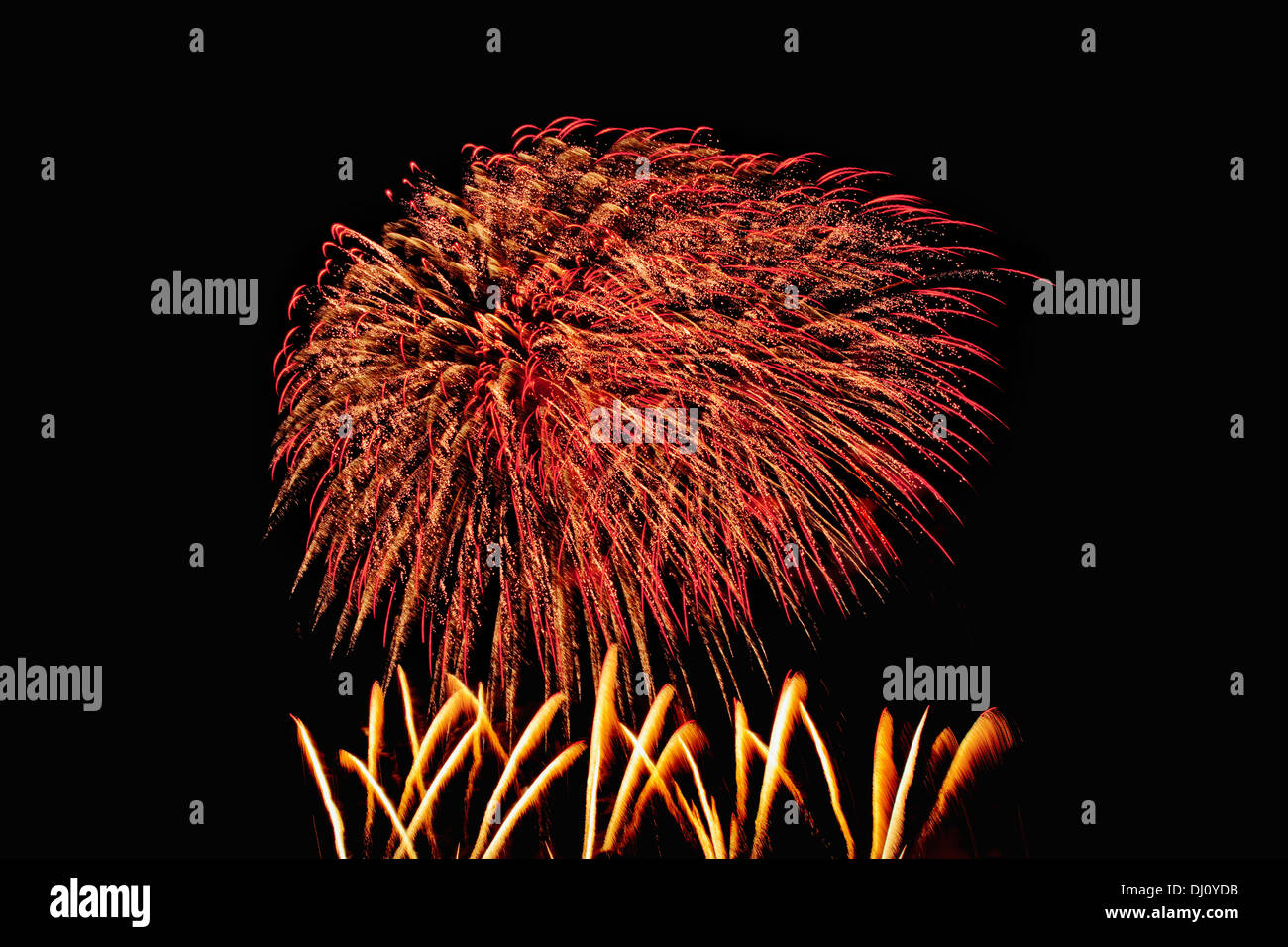 Firework display, London Stock Photo - Alamy