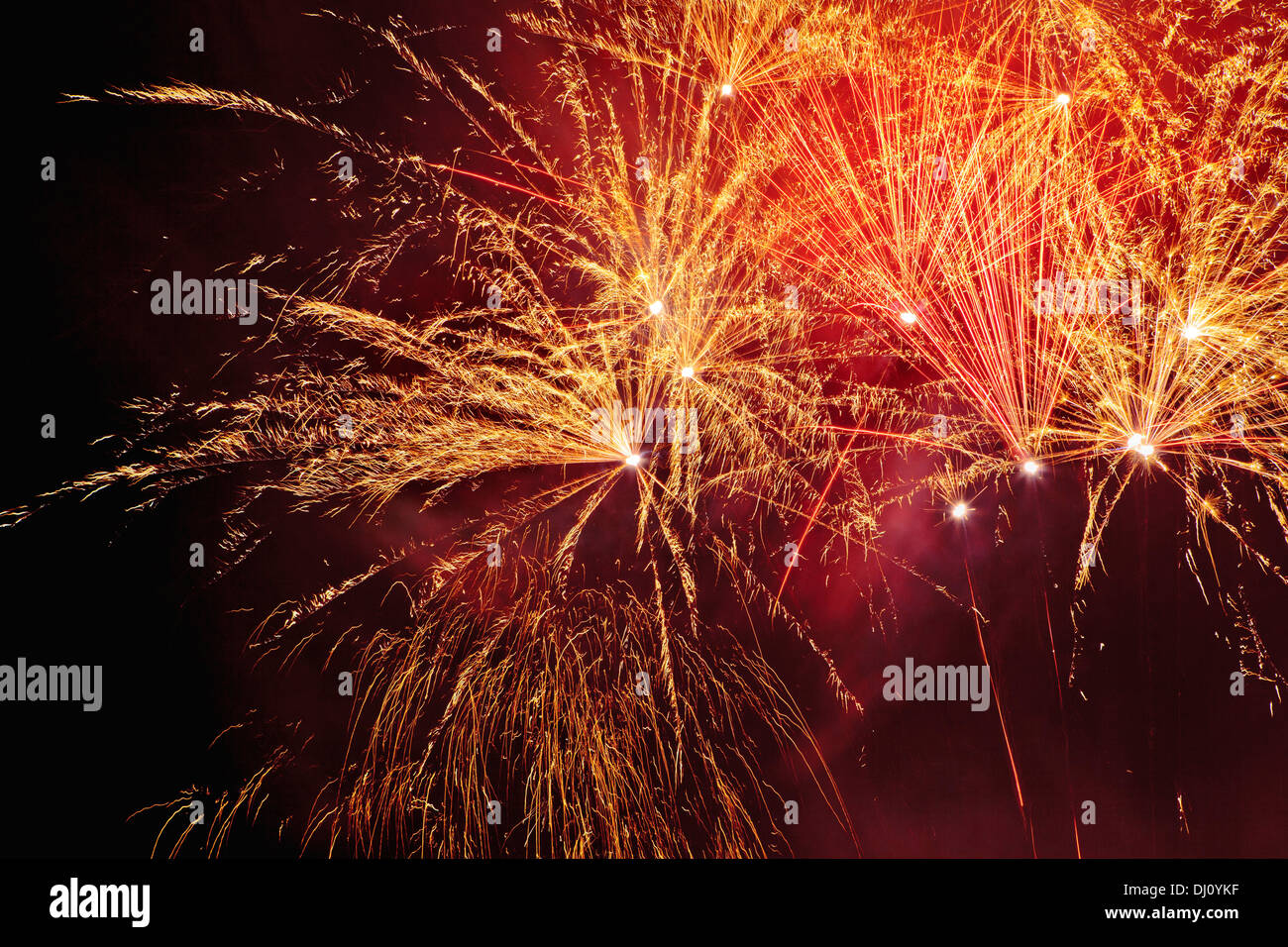 Firework display, London Stock Photo - Alamy