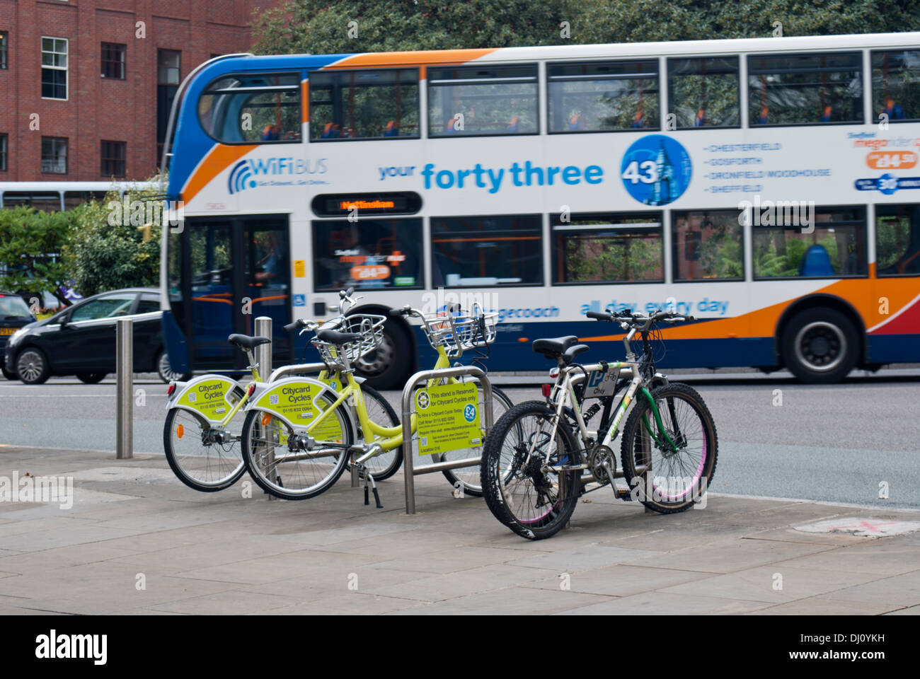 Citycard cycles hi-res stock photography and images - Alamy