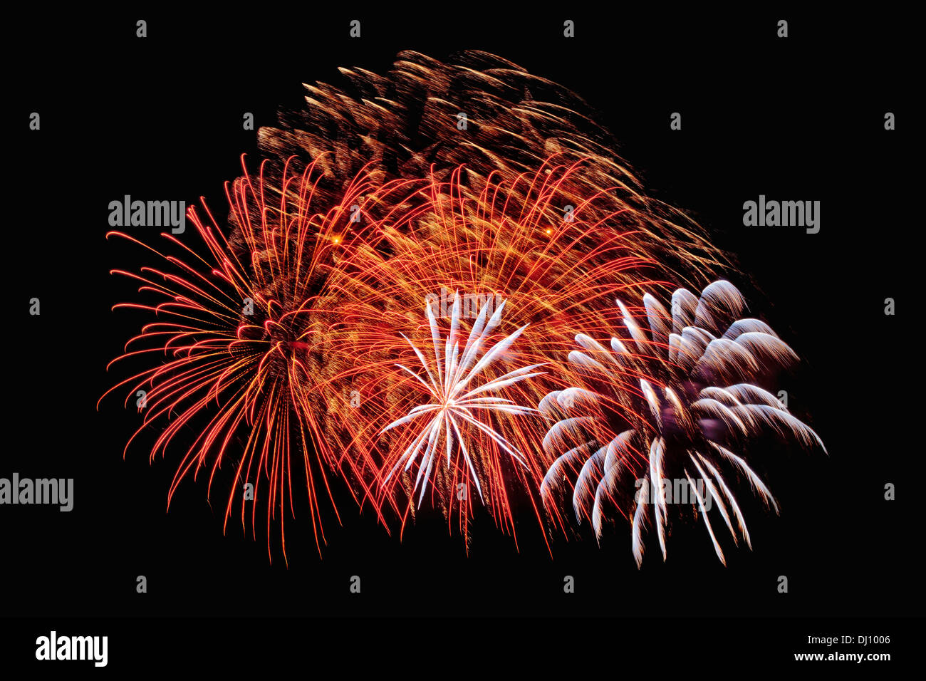 Firework display, London Stock Photo - Alamy