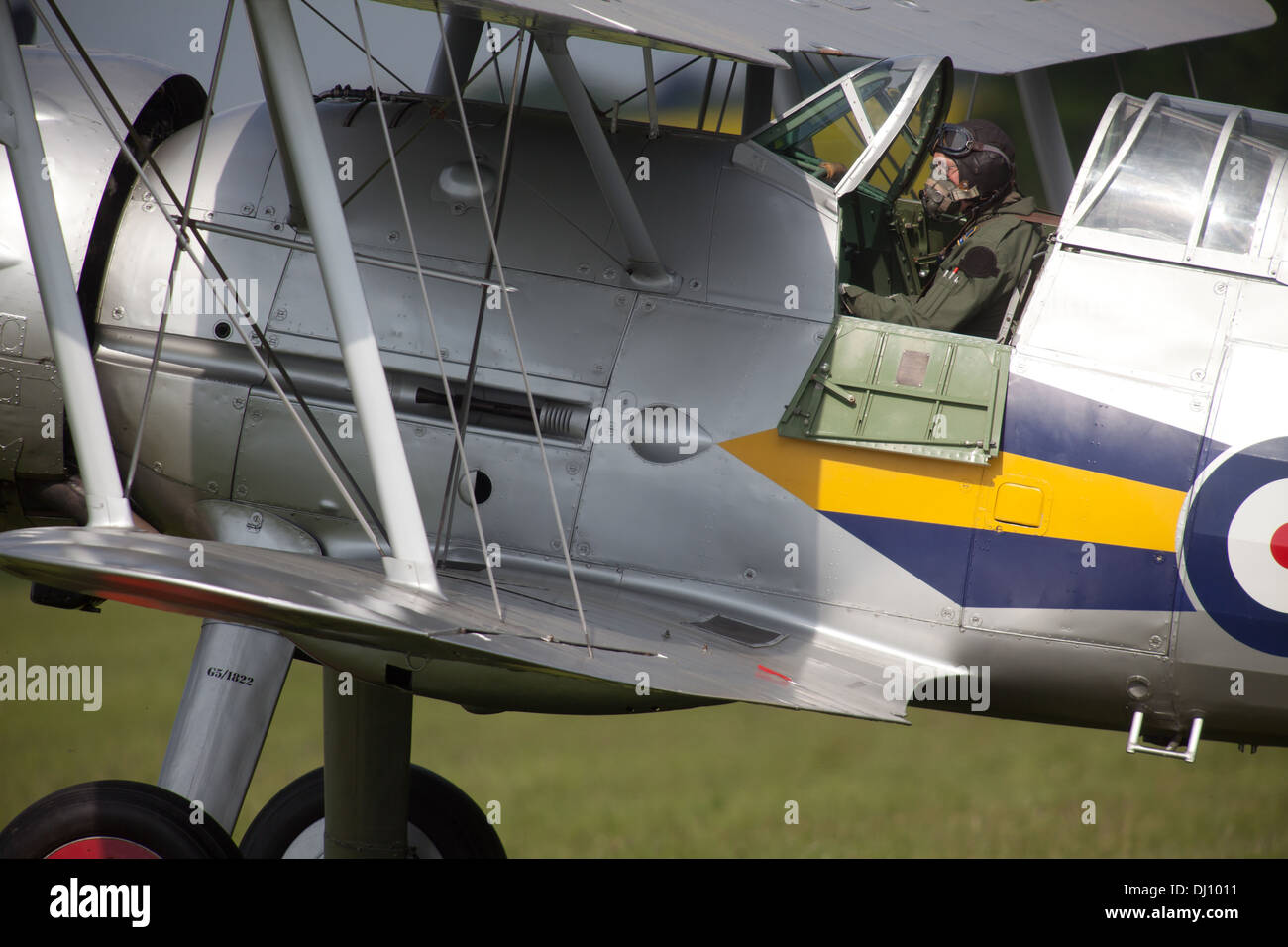 Gloster gladiator ww2 raf biplane hi-res stock photography and images ...