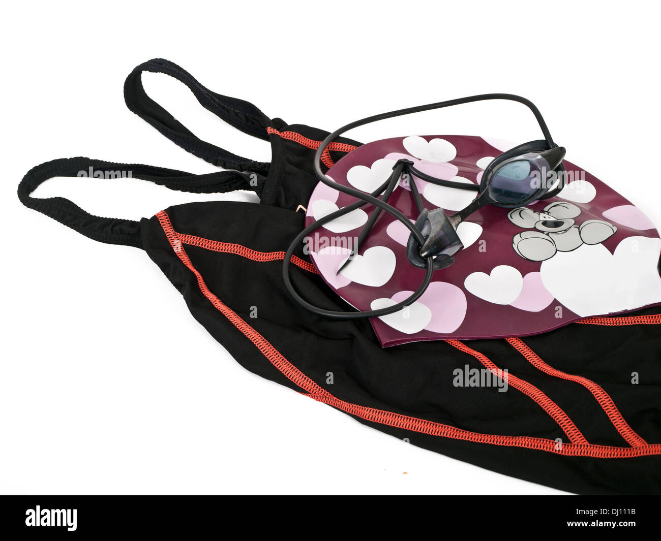 Swim cap goggles hi-res stock photography and images - Alamy