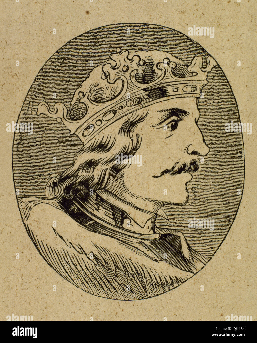 John II of Castile (1405-1454). King of Castile and Leon from 1406-1454 ...