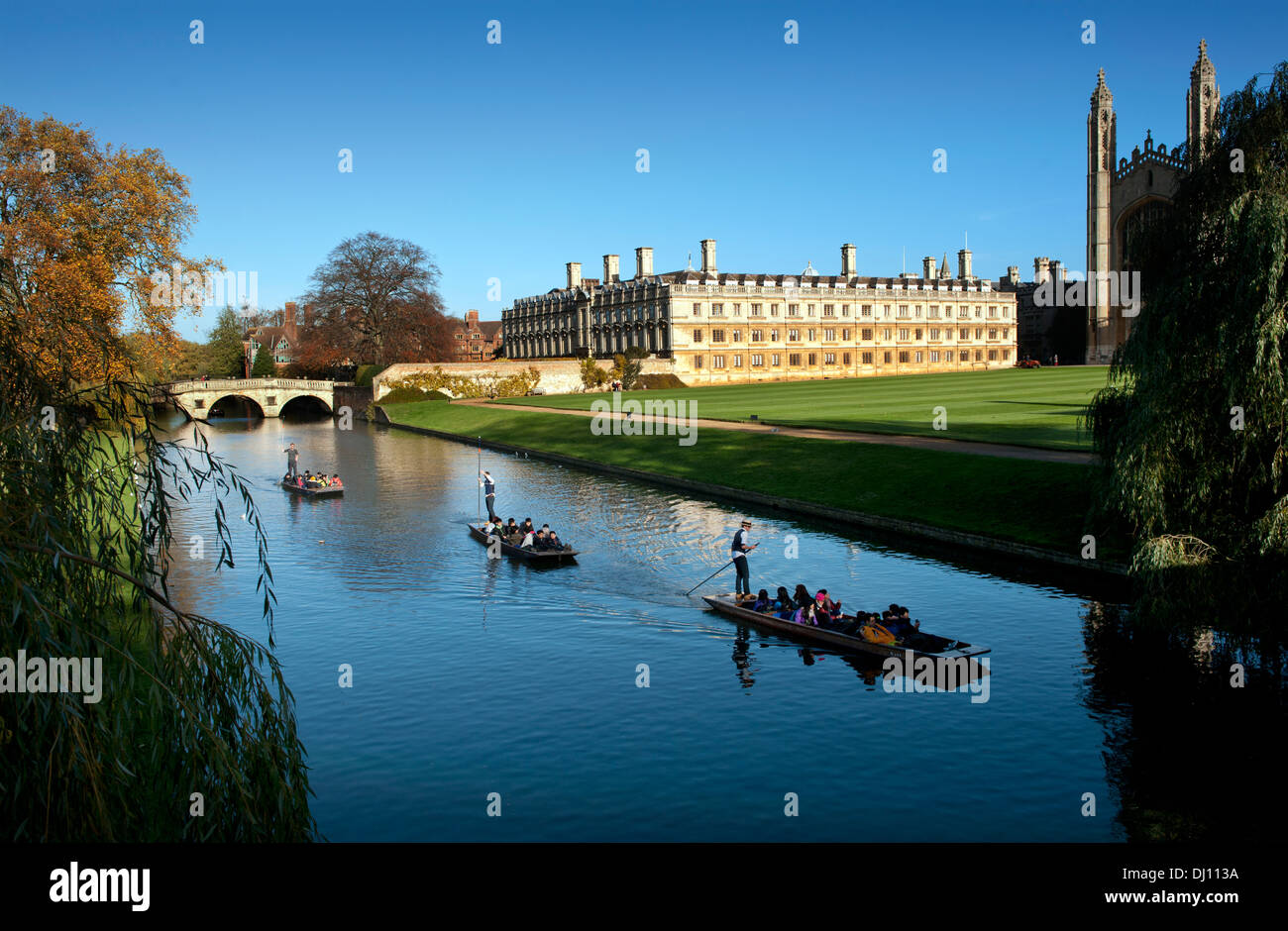 Autumn Colours on the River Cam Cambridge. 15 11 2013 Visitors to ...