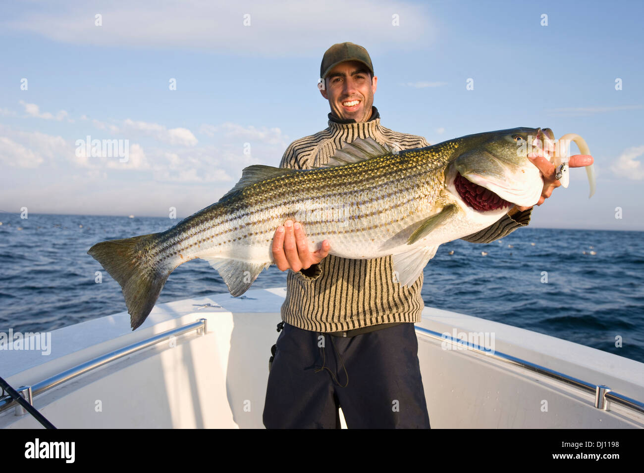 Fish man boat hi-res stock photography and images - Alamy