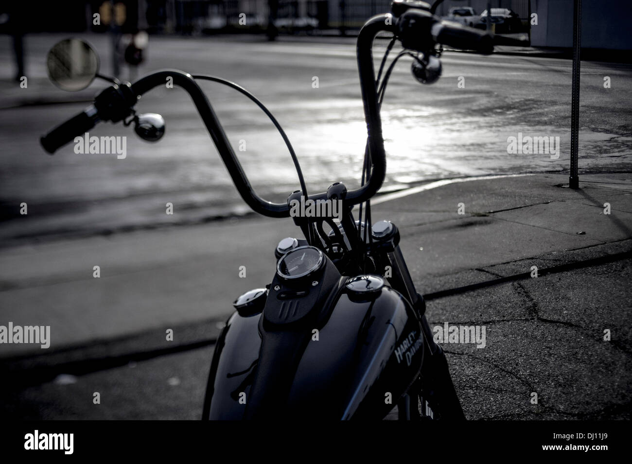 A Harley-Davidson motorcycle section Stock Photo - Alamy