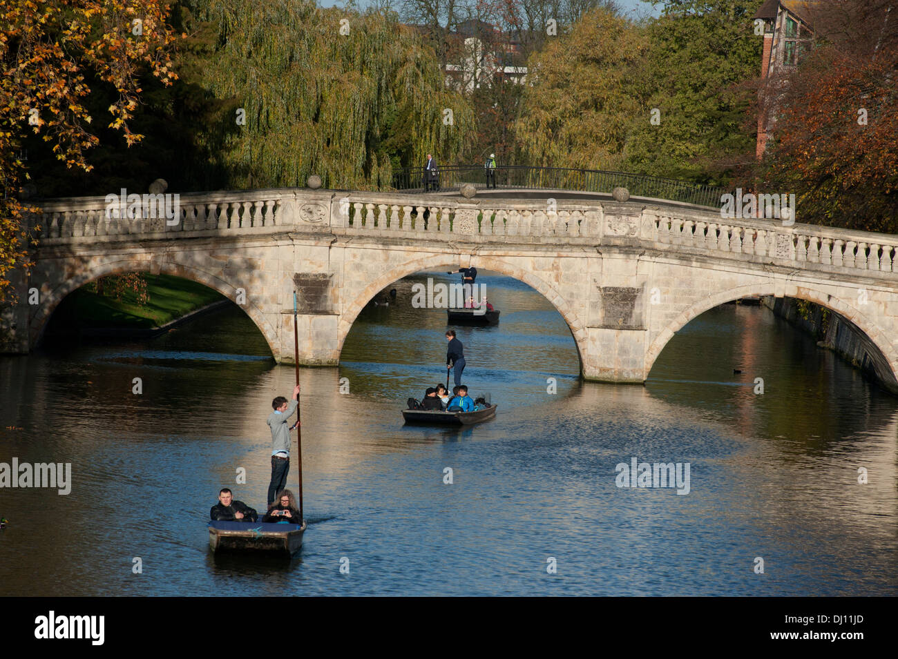 Autumn Colours on the River Cam Cambridge. 15 11 2013 Visitors to ...